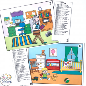 Using "WH" Question Mats to Target IEP Skills - My Special Learners