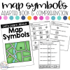 Map Symbols Adapted Book & Comprehension for Special Education - My ...
