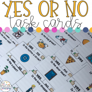 Teaching Yes or No Questions - My Special Learners